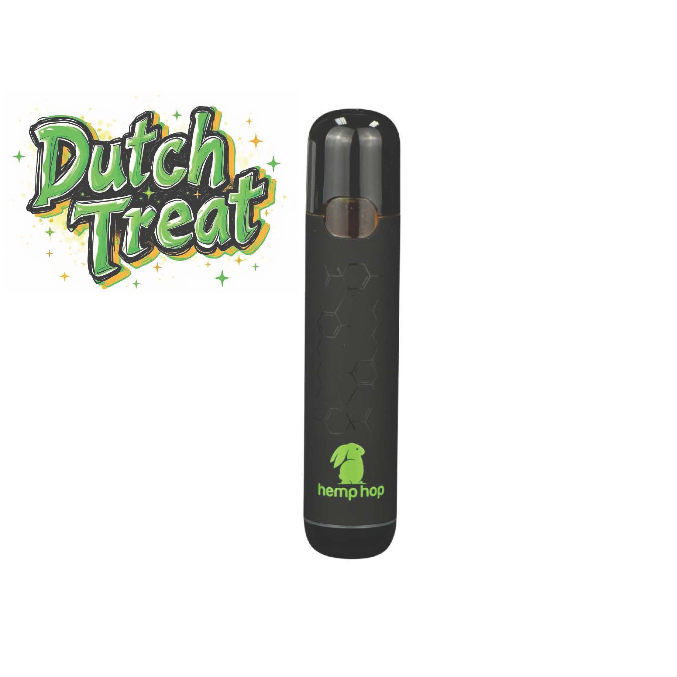 Buy Dutch Treat High THCA Live Resin Disposable Vape Online | Hemp Hop